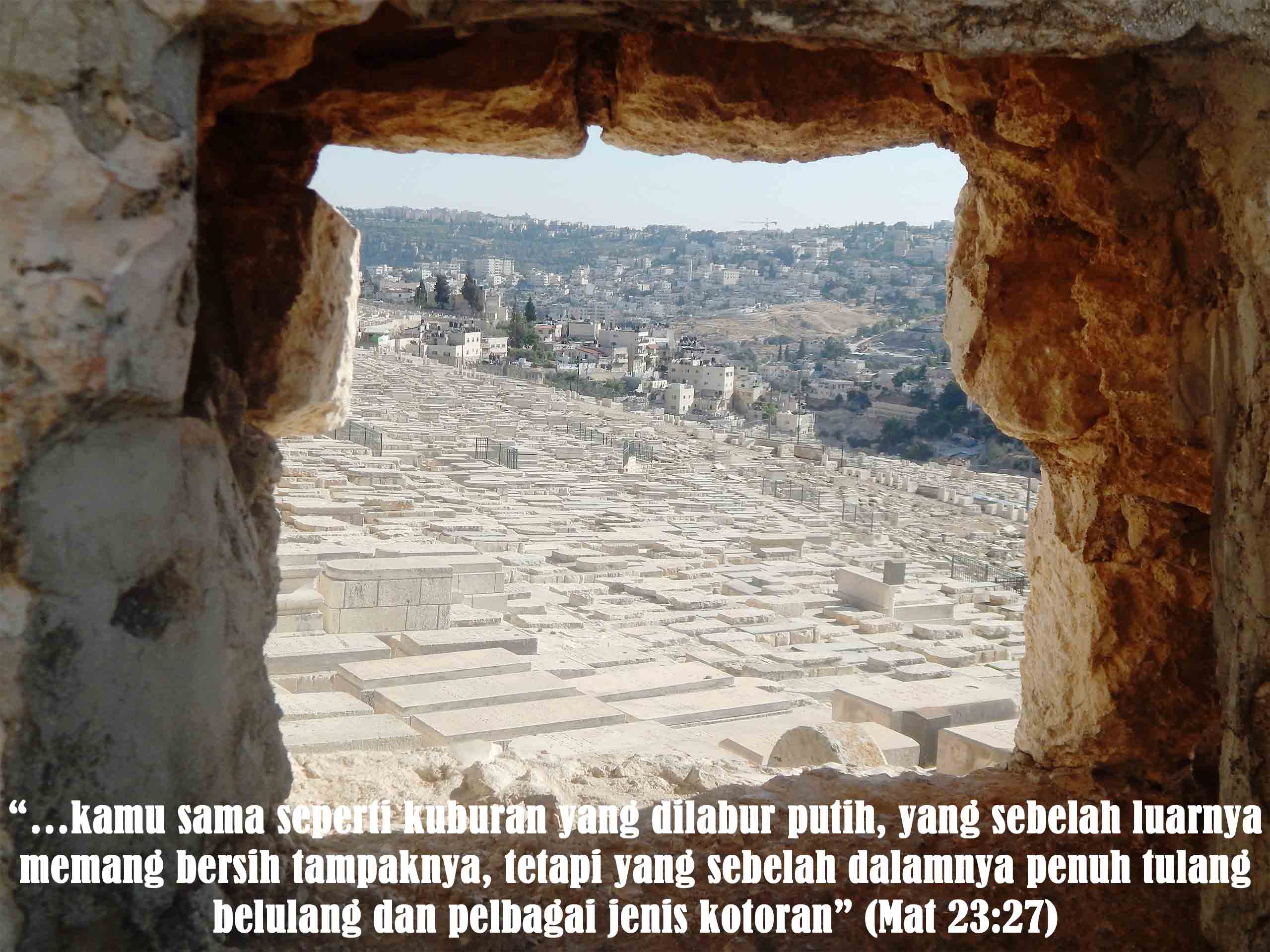Percik Firman : Hidup seperti Kuburan - SESAWI.NET Percik Firman : Hidup seperti Kuburan - SESAWI.NET