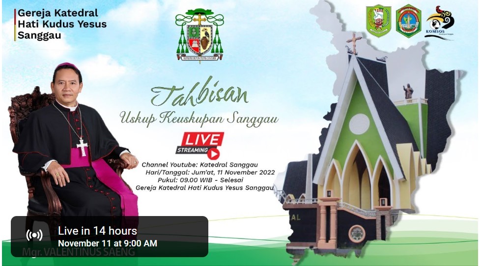 Live Streaming Tahbisan Episkopal Uskup Keuskupan Sanggau, Kalbar ... Live Streaming Tahbisan Episkopal Uskup Keuskupan Sanggau, Kalbar ...