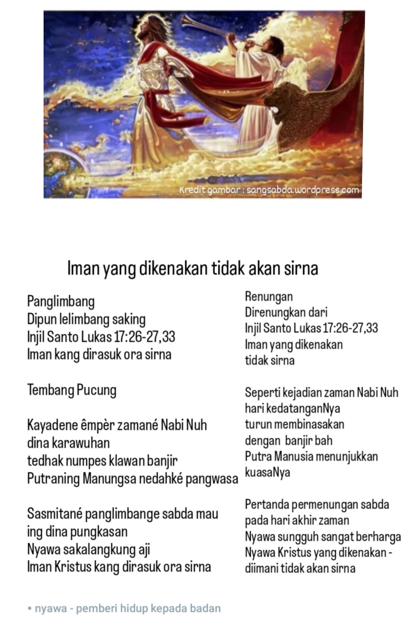 Iman tidak Akan Sirna - SESAWI.NET