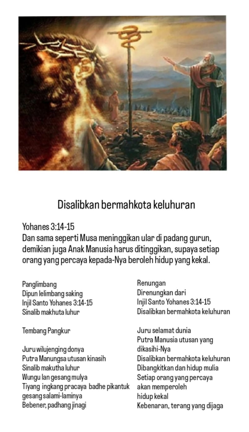 Disalibkan Bermahkota Keluhuran - SESAWI.NET