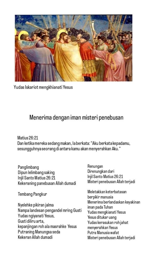 Menerima Misteri Penebusan dengan Iman - SESAWI.NET