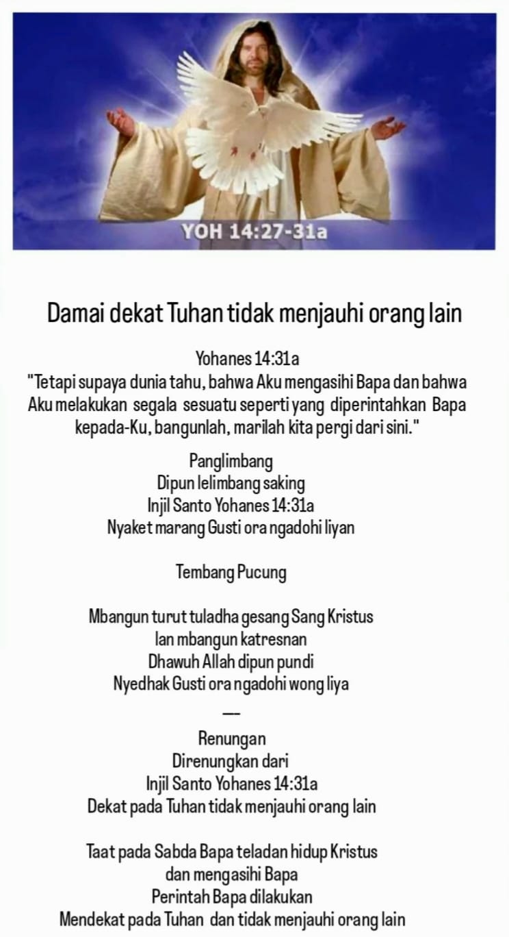 Damai Dekat Tuhan - SESAWI.NET