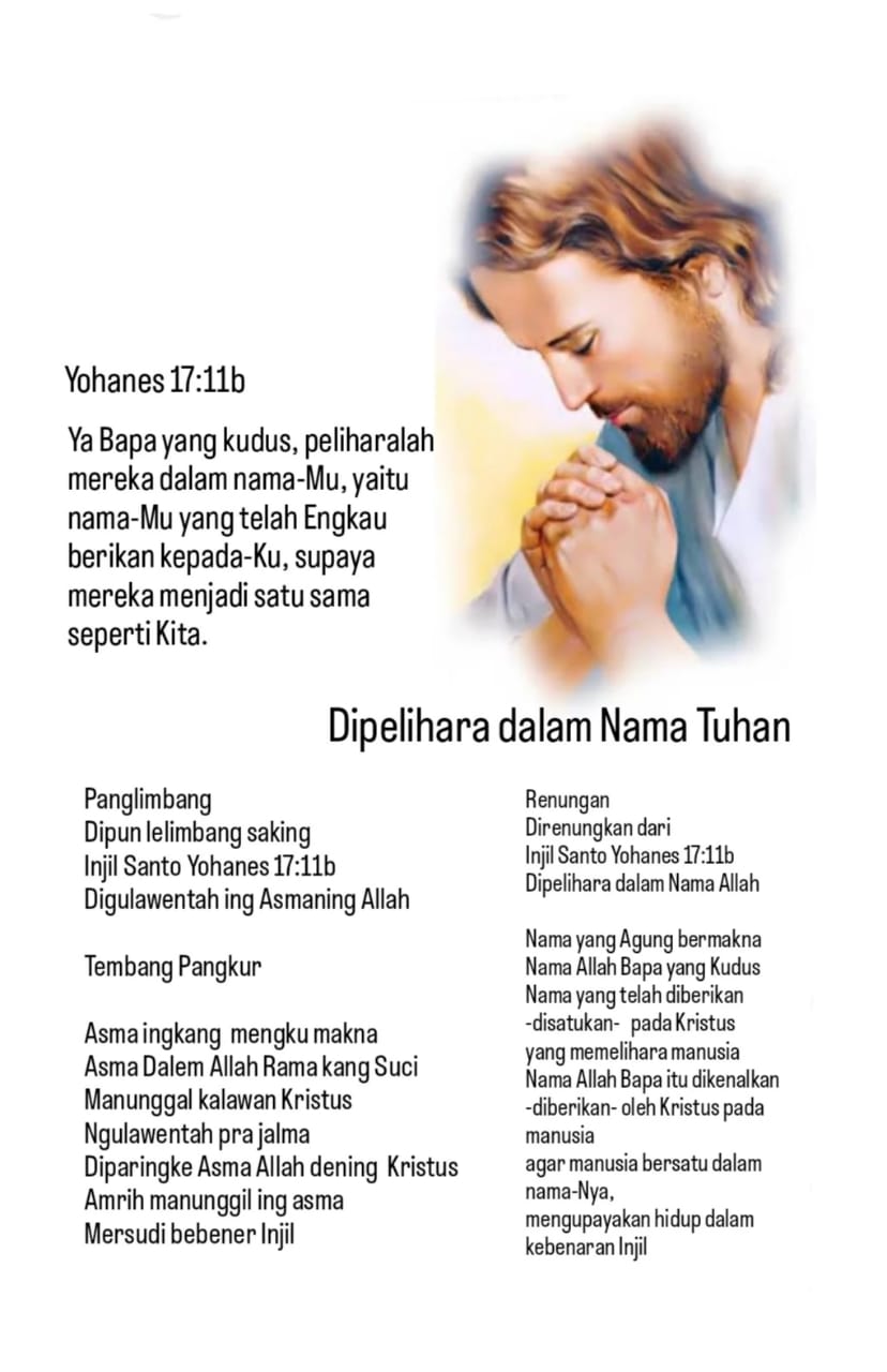 Dipelihara dalam Nama Tuhan - SESAWI.NET