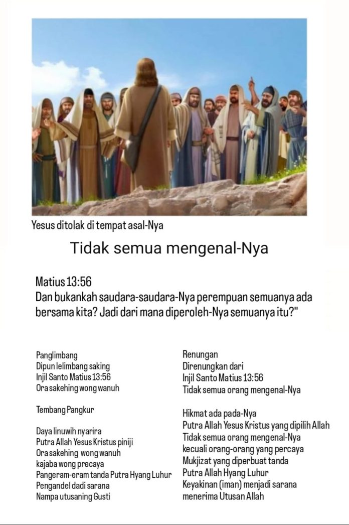 Tidak Semua Mengenal-Nya - SESAWI.NET