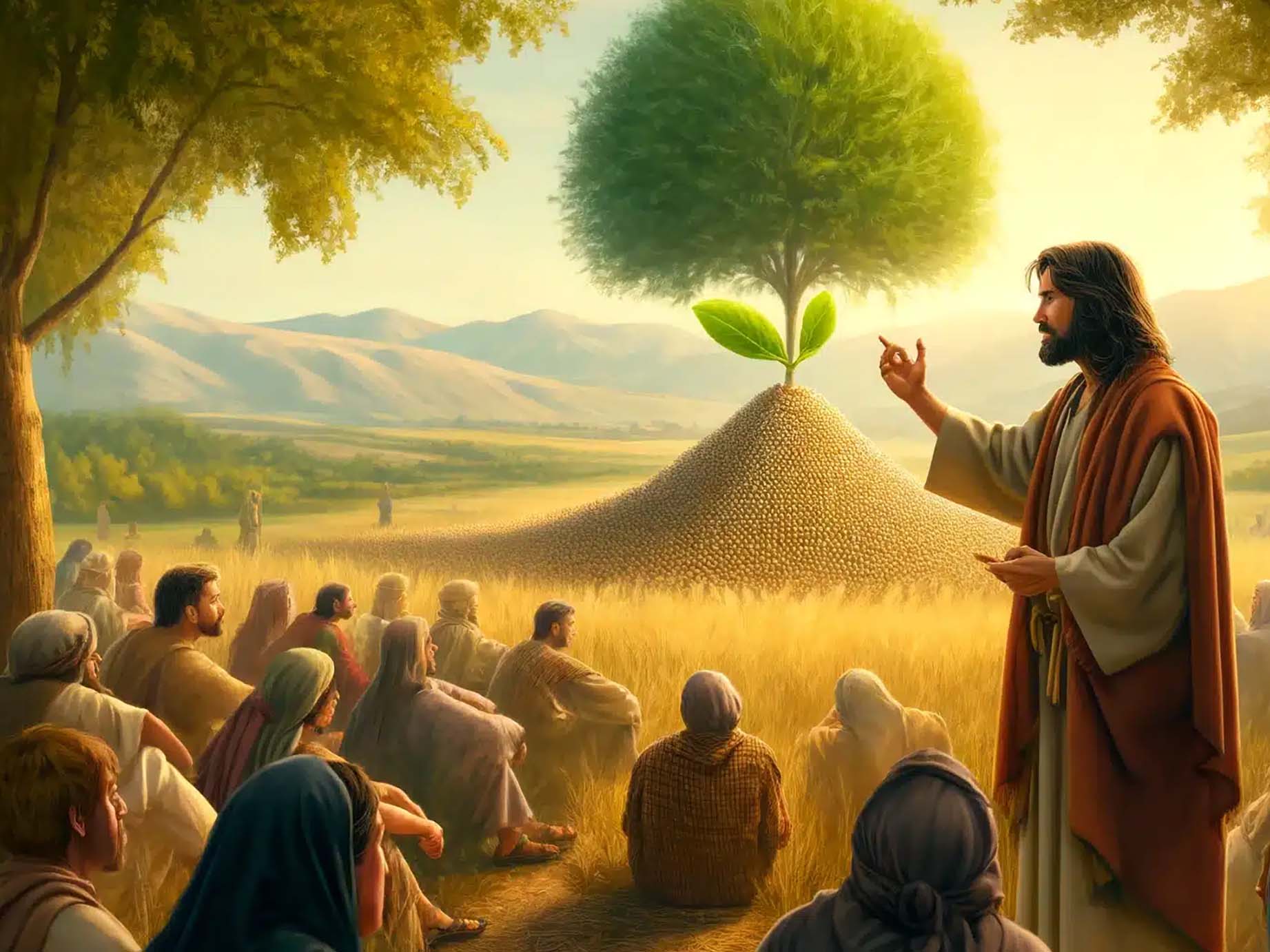 Pelita Hati: 31.01.2025 - Biji Sesawi Yang Kecil Tumbuh Menjadi Besar - SESAWI.NET